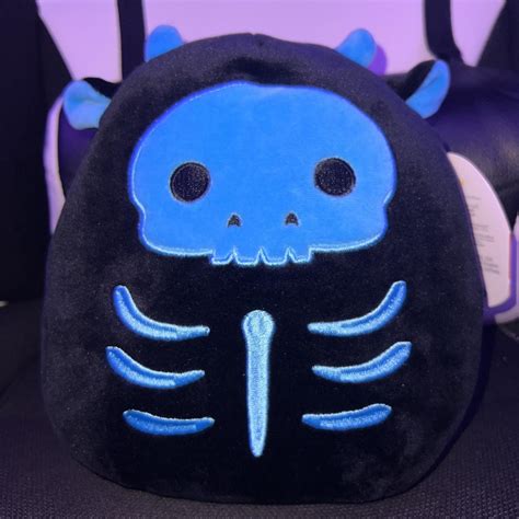 Tegan The Cow Skeleton Squishmallow Is 8 Inches Depop