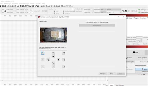 Capture Image Is Black From Camera In Calibrate Camera Alignment Cameras Lightburn Software