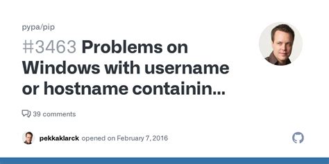 problems on windows with username or hostname containing non ascii characters · issue 3463