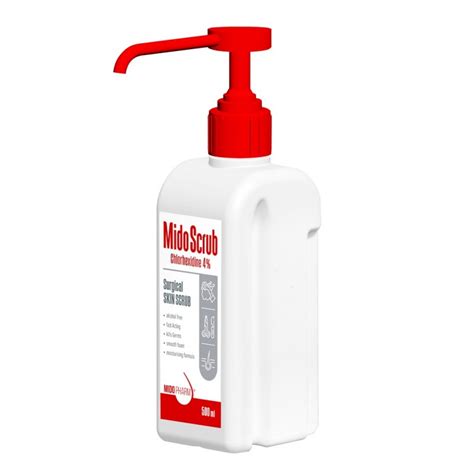 Chlorhexidine 4 Surgical Scrub Midoscrub