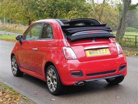 Used 2015 Fiat Fiat 500 500c 1 2 69hp S Convertible For Sale U51039