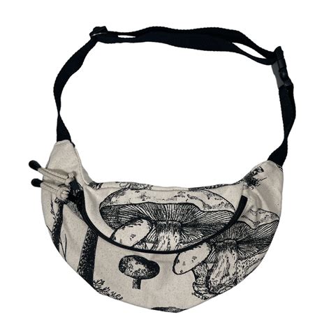 Graphic Printed Mushroom Hip Bag Mca Chicago Store