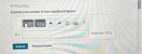 Solved Express Your Answer To Four Significant Figures