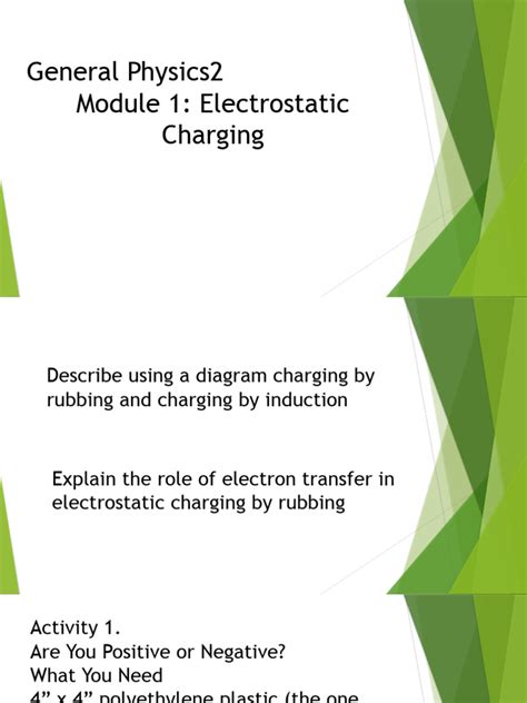 Genphys 2 Lesson 1 Pdf Electric Charge Electric Field Genphys 2 Lesson 1 Pdf Electric Charge Electric Field