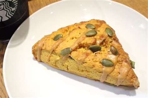 Starbucks New Scone Pumpkin Scone Is Crunchy And Soft The Sweetness