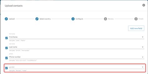 what are custom fields and how can i add them to my contacts page