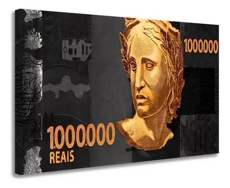 Billete De 1 Millón De Marcos Decorativos Para Oficina Color Negro
