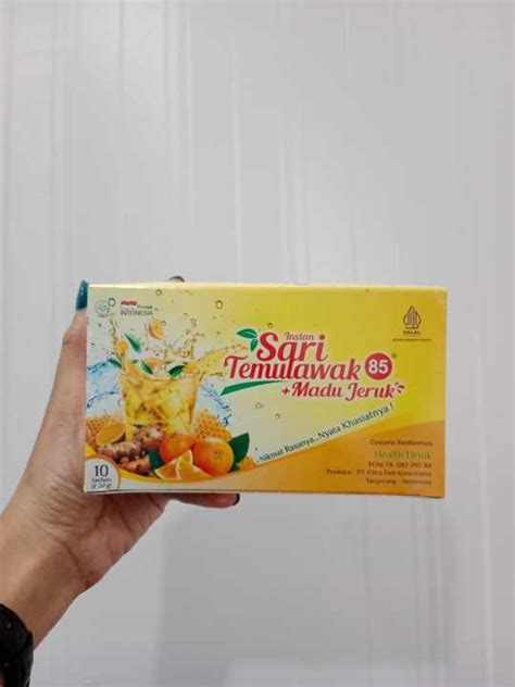 SARI TEMULAWAK MADU JERUK Lazada Indonesia