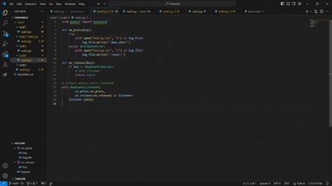 How To Create A Keylogger Program For Prodigy Infotech Jogarao Dukka