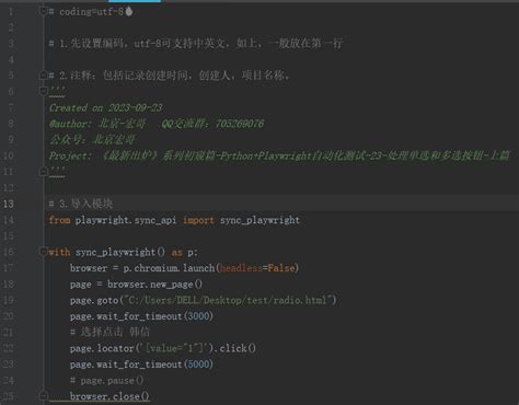 Python Playwright