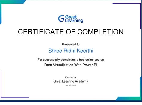 Shree Ridhi Keerthi On Linkedin I Have Successfully Completed My Data