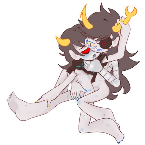 Post 1701025 Homestuck Terezi Pyrope Vriska Serket