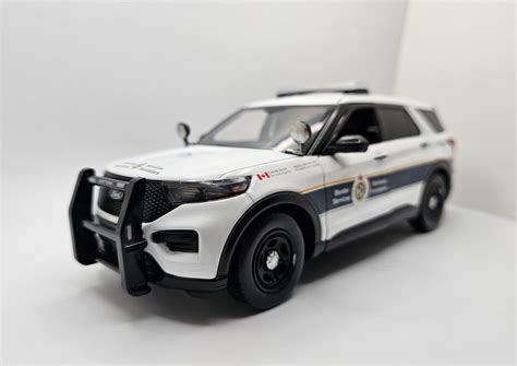 Custom 124 Scale Cbsa Police Style Explorer Diecast Etsy