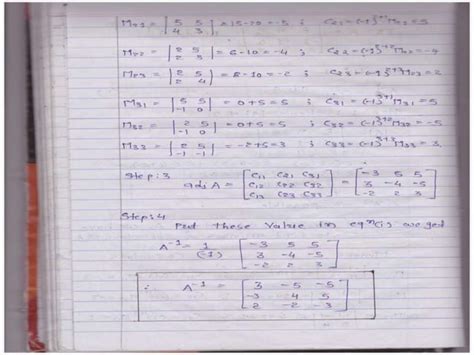 Bca Semester I Mathematics I Determinant And Matrices Pptx Physics Science