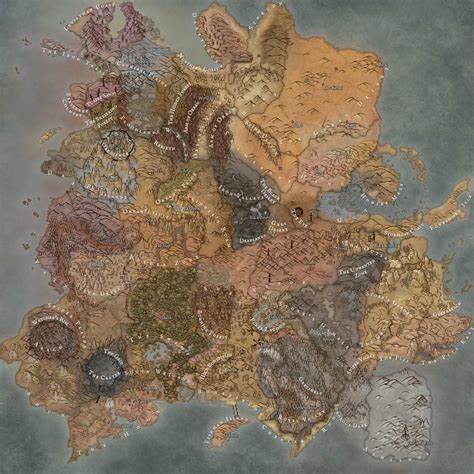 Political Map Of Kenshi With Disputed Regions Rkenshi