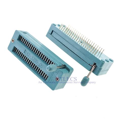 New 40 Pin Universal Zif Dip Tester Ic Test Socket Model 40 Pin Zif Dip