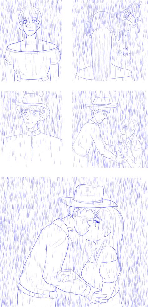 A Kiss In The Rain By Zakuro Kona On Deviantart