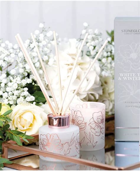 Stoneglow White Tea And Wisteria Diffuser Theculinarium