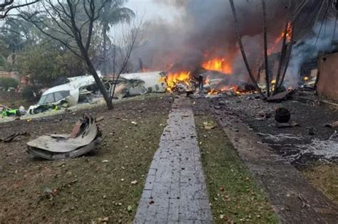 SPR Informa Se estrella avión en Vinhedo Brasil fallecen 62 pasajeros