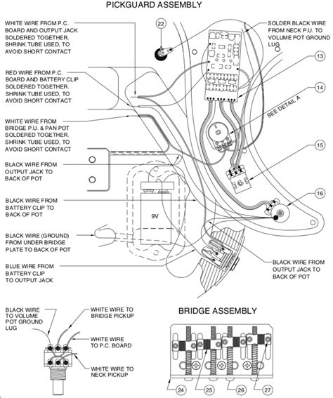 Fender Precision Bass Wiring Schematic Music Instrume