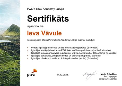 Ieva Vāvule On Linkedin Pwcacademylatvija Sustainabilitymatters