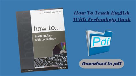How To Teach English With Technology Book - Sahil library