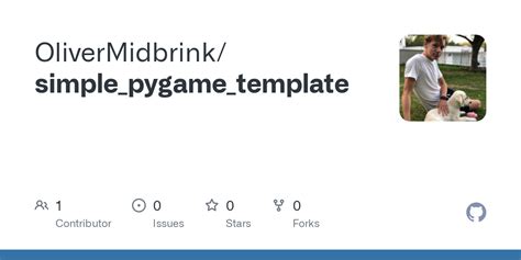 GitHub OliverMidbrink Simple Pygame Template