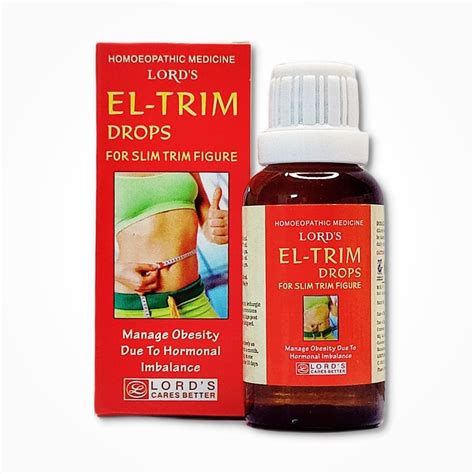 Lords El Trim For Slim Trim Figure Homeopathic Drops At Rs 175bottle