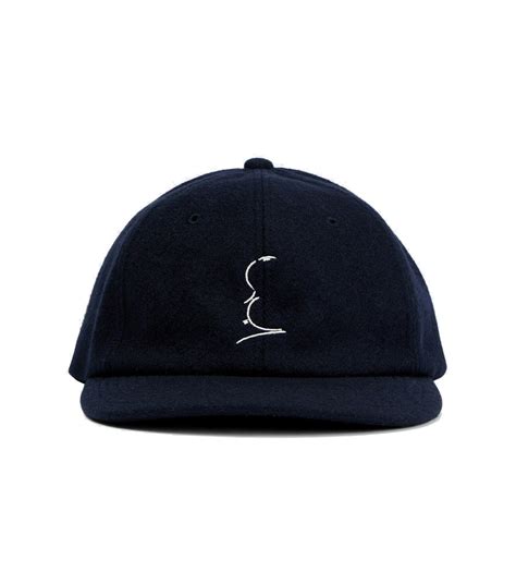 Undercover Embroidered Wool Blend Baseball Cap Undercover