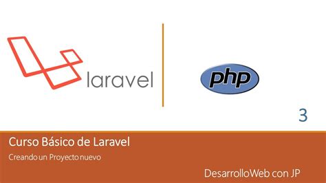 3 Creación De Proyecto Laravel Nuevo Proyecto Laravel Laravel 7 Youtube