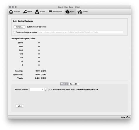 Gravitycoin Sigma Explanation And Usage Guide By Gravitycoin Gxx