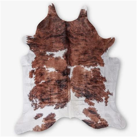 Dark Brown Cowhide Rug Extra Large 243 X 212 Cm Bagé Home