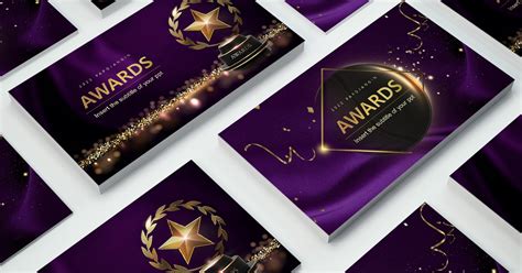 Class101 [10장] Violet 시상식 송년회 종무식 깔끔한 Ppt 템플릿236 피피티 파워포인트