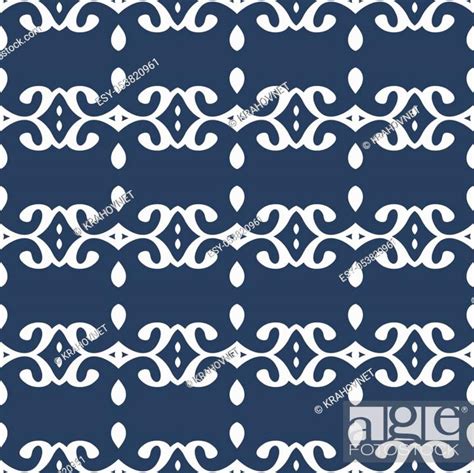 Universal Different Seamless Patterns Tiling Endless Texture Can Be Used For Wallpaper Stock