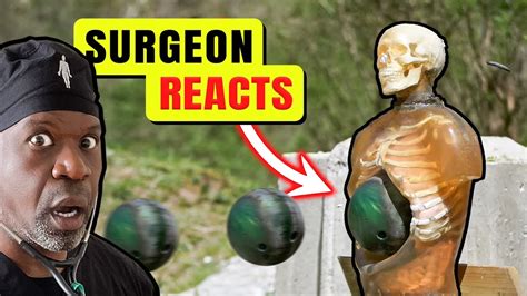 Bowling Ball Cannon More Deadly Than Bullets Dr Chris Raynor Youtube