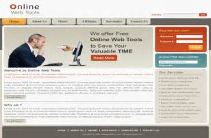 Online Web Tools Html And Psd Template Plr Database
