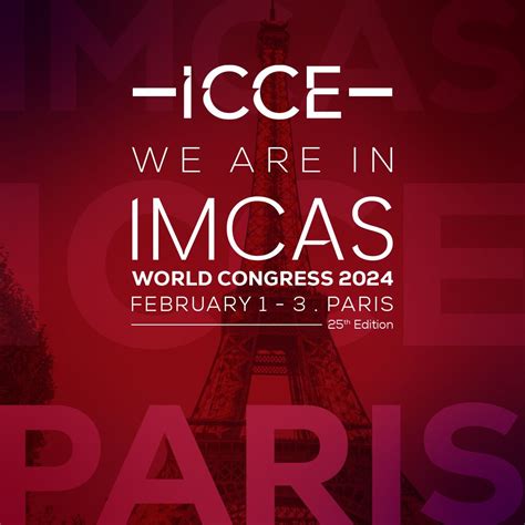 Icce Congress On Linkedin Icce Icce2024 Imcas2024 Imcas