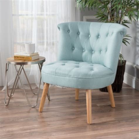 Simplie Fun Mid Century Modern Orange Tufted Button Accent Chair For