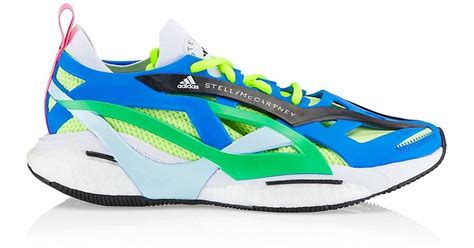 Adidas By Stella Mccartney Solarglide Cutaway Sneakers In Blue Lyst