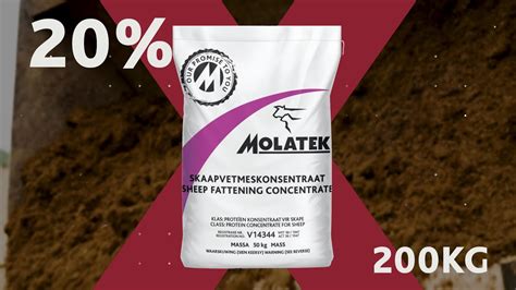Molatek Sheep Fattening Concentrate Youtube