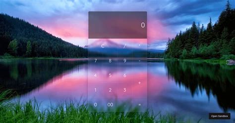 Calculator Forked Codesandbox