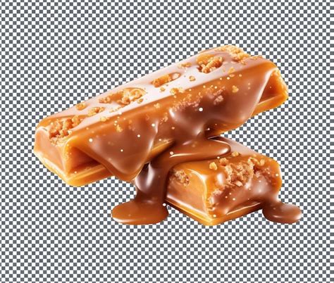 Premium Psd Sweet Milky Way Simply Caramel Isolated On Transparent Background