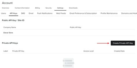 How To Create Klaviyo Private Api Key