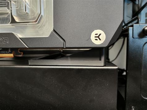 3d Printed Gpu Support Bracket Ive Been Working On For A 1000d 7900xtx
