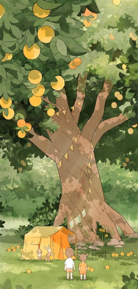 天才鹭插画师壁纸合集（治愈系） 知乎