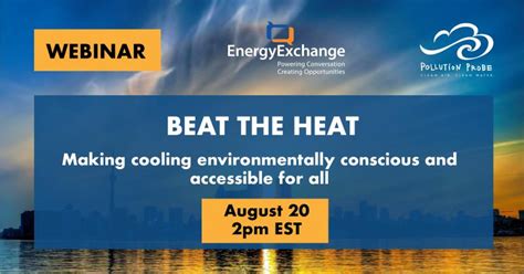 Shahreen Shehwar On Linkedin Webinar Beat The Heat Pollution Probe