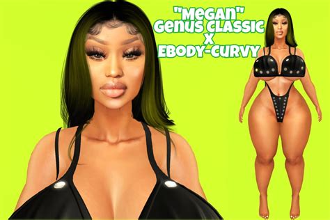 Second Life Marketplace Sl Ck Megan Shape ♥ Genus Classic X Ebody Curvy