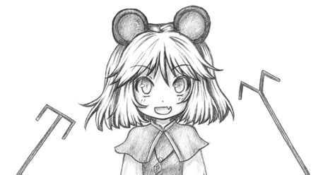 東方 ナズーリン色紙 由蘭のイラスト Pixiv