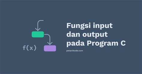 belajar pemrograman c 04 mengenal fungsi input dan output pada c