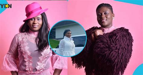 Esther Smith Relocates To Us Rocks Stylish White Dress While Posing Beside Her White Range
